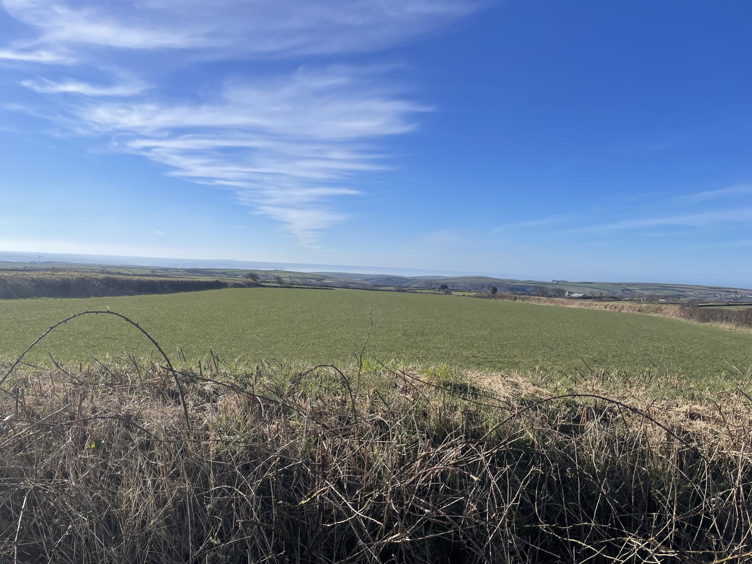 A 17.08 ACRE BLOCK OF PRODUCTIVE PASTURE AND ARABLE LAND BEING LEVEL OR ...